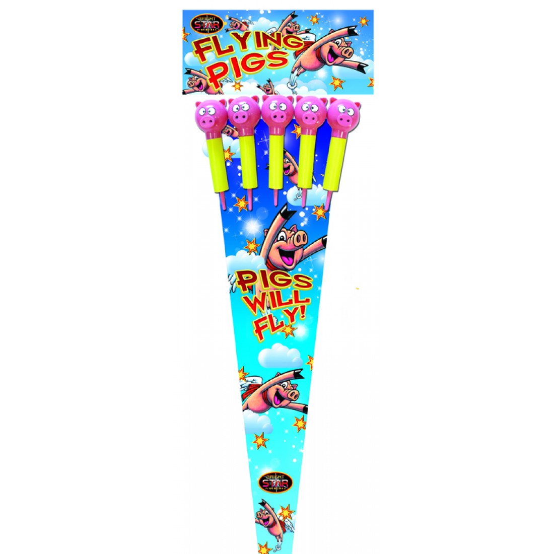 Buy Flying Pigs Rocket Pack from Bright star |Premium Fireworks for Sale