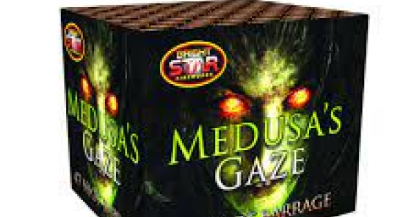 Buy Medusa Gaze Barrage from Bright Star |Premium Fireworks for Sale