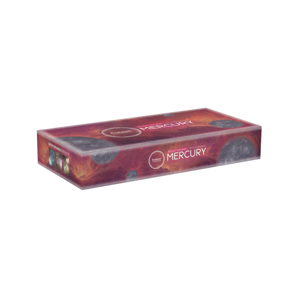 Buy Mercury Selection Box From Evolution Fireworks |Premium Fireworks for Sale