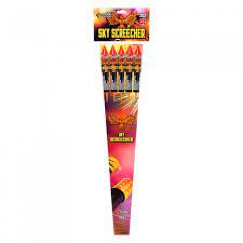 Buy Sky screecher Rockets by Cube Fireworks |Premium Fireworks for Sale
